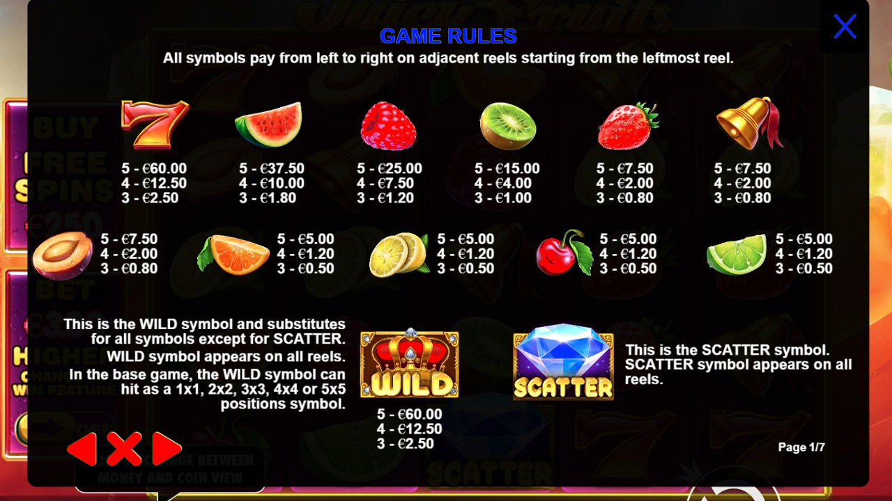 Juicy Fruits Online Slot Review